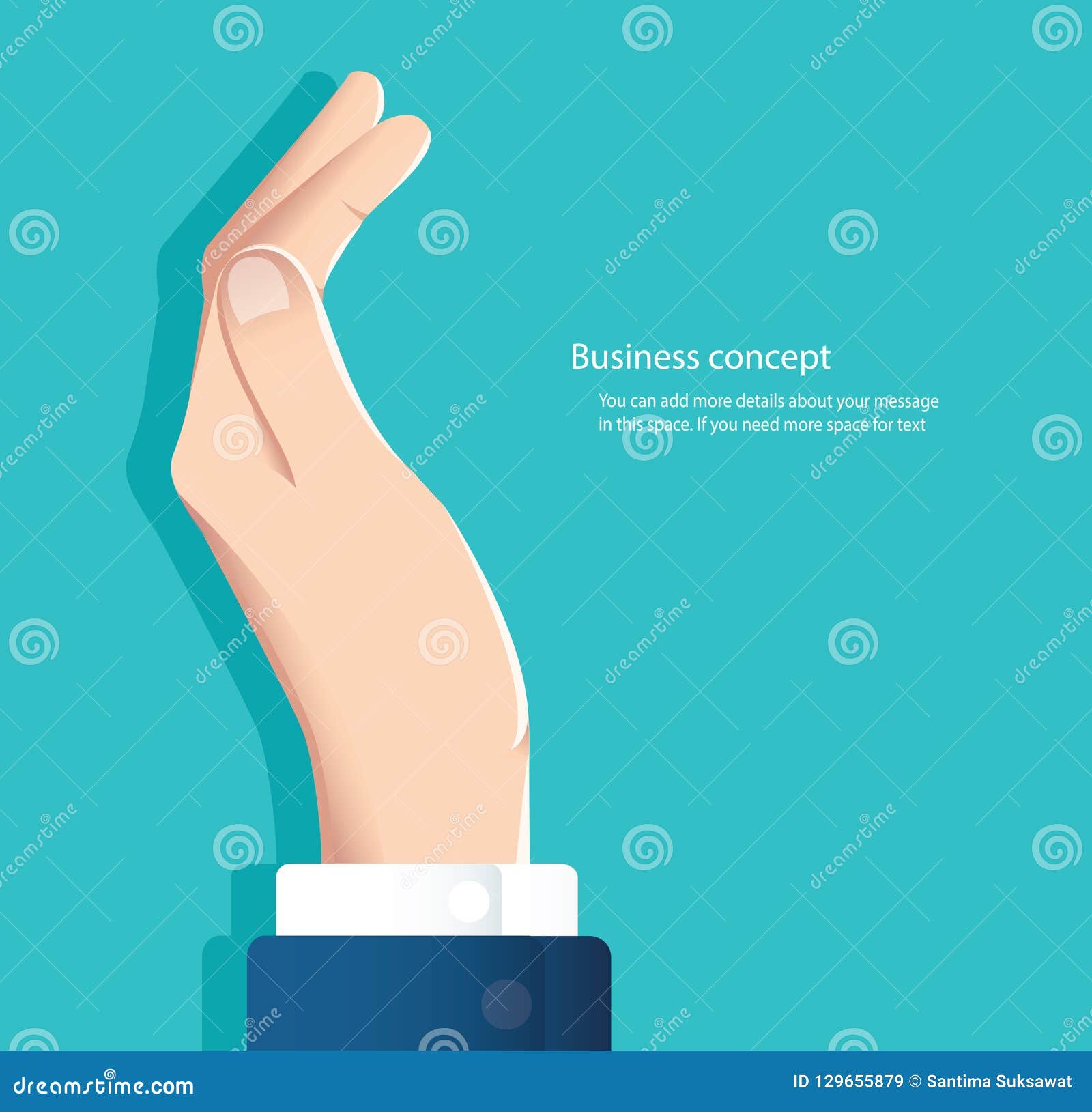 Design of Free Hand Rise Up, Hand Up Vector Illustration Stock Vector ...