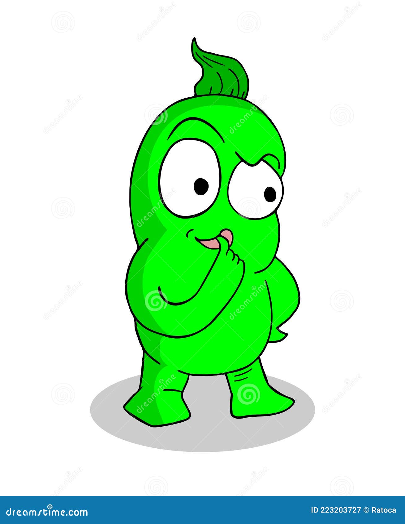 Alien Thinking Alone Sit On Bench In Sokrat Pose Royalty-Free Stock ...