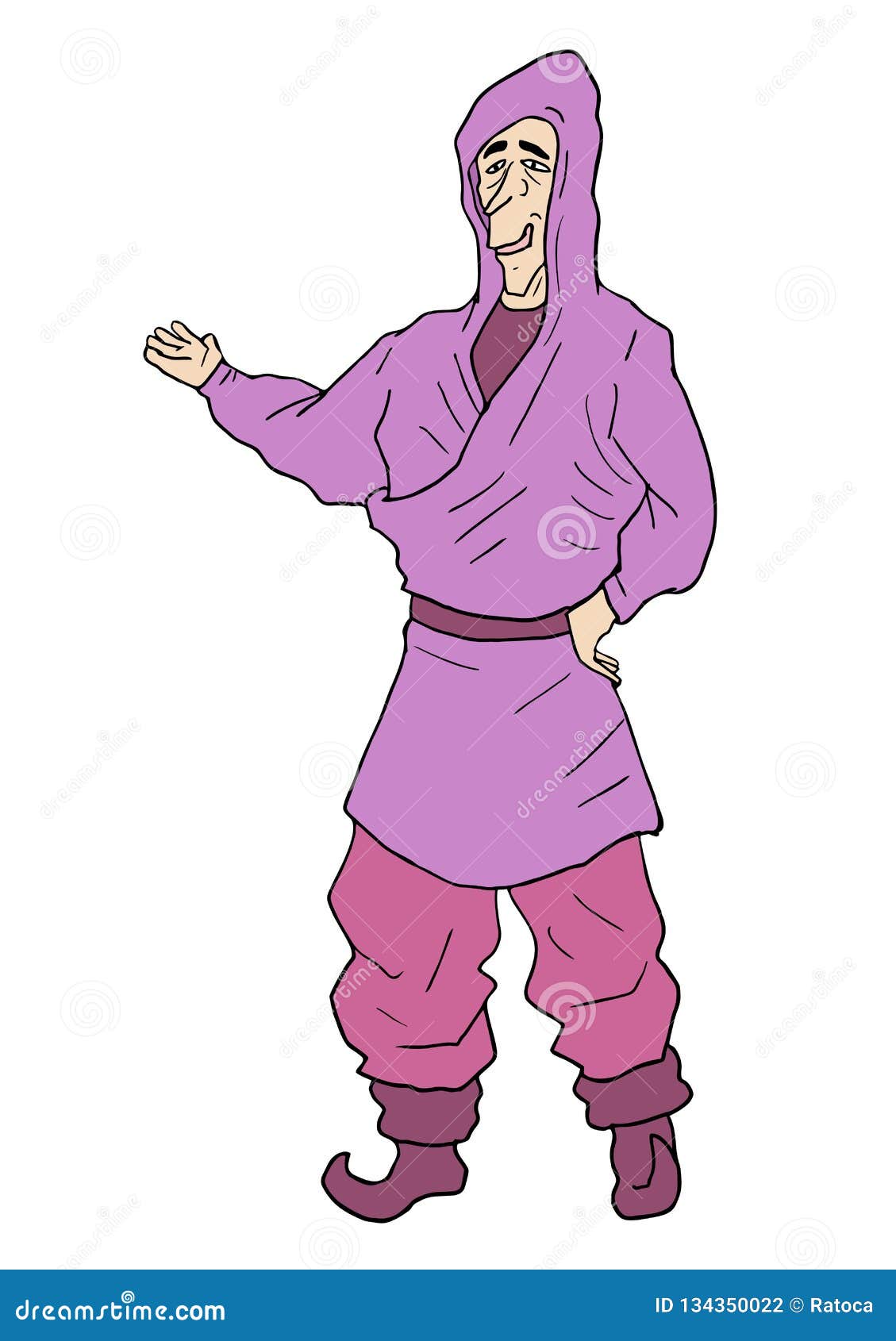 Funny bard draw stock vector. Illustration of funny - 134350022