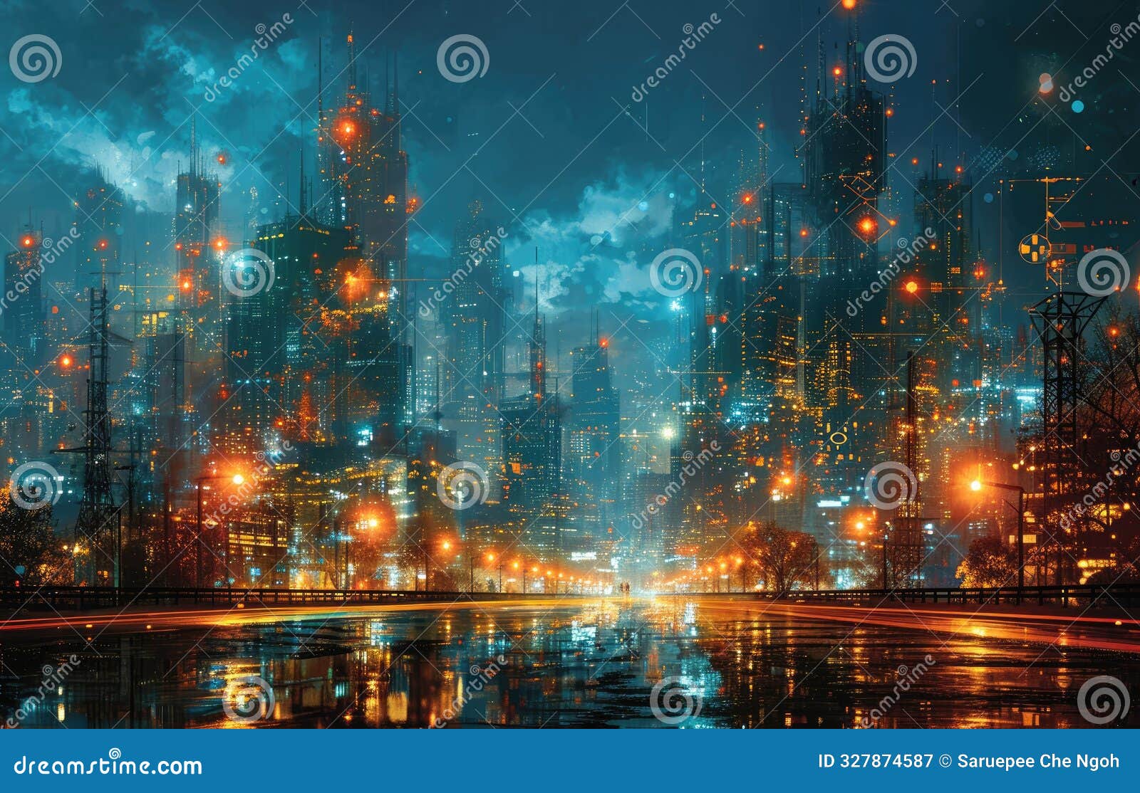 Design a Futuristic AI Themed Background Image AI and Futuristic ...