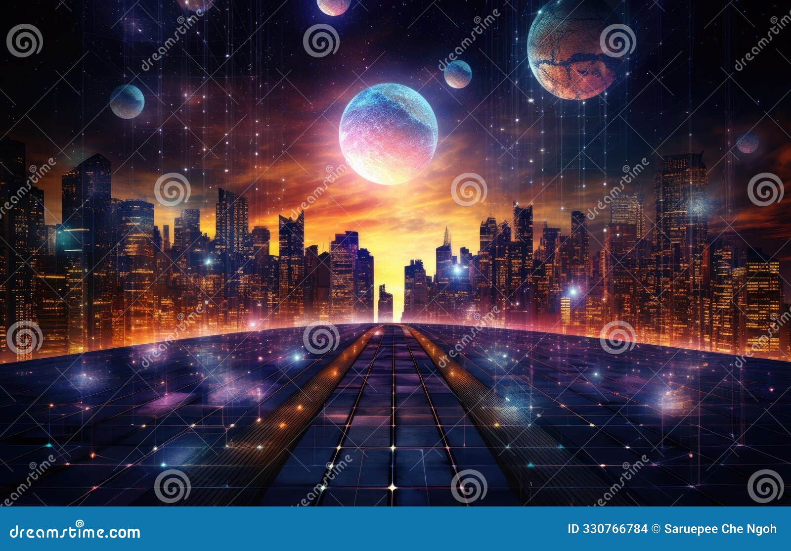 Design a Futuristic AI Themed Background a Visually Captivating and ...