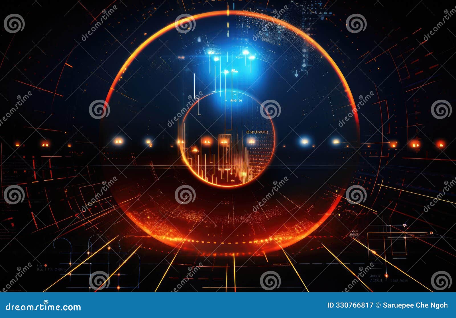 Design a Futuristic AI Themed Background a Visually Captivating and ...