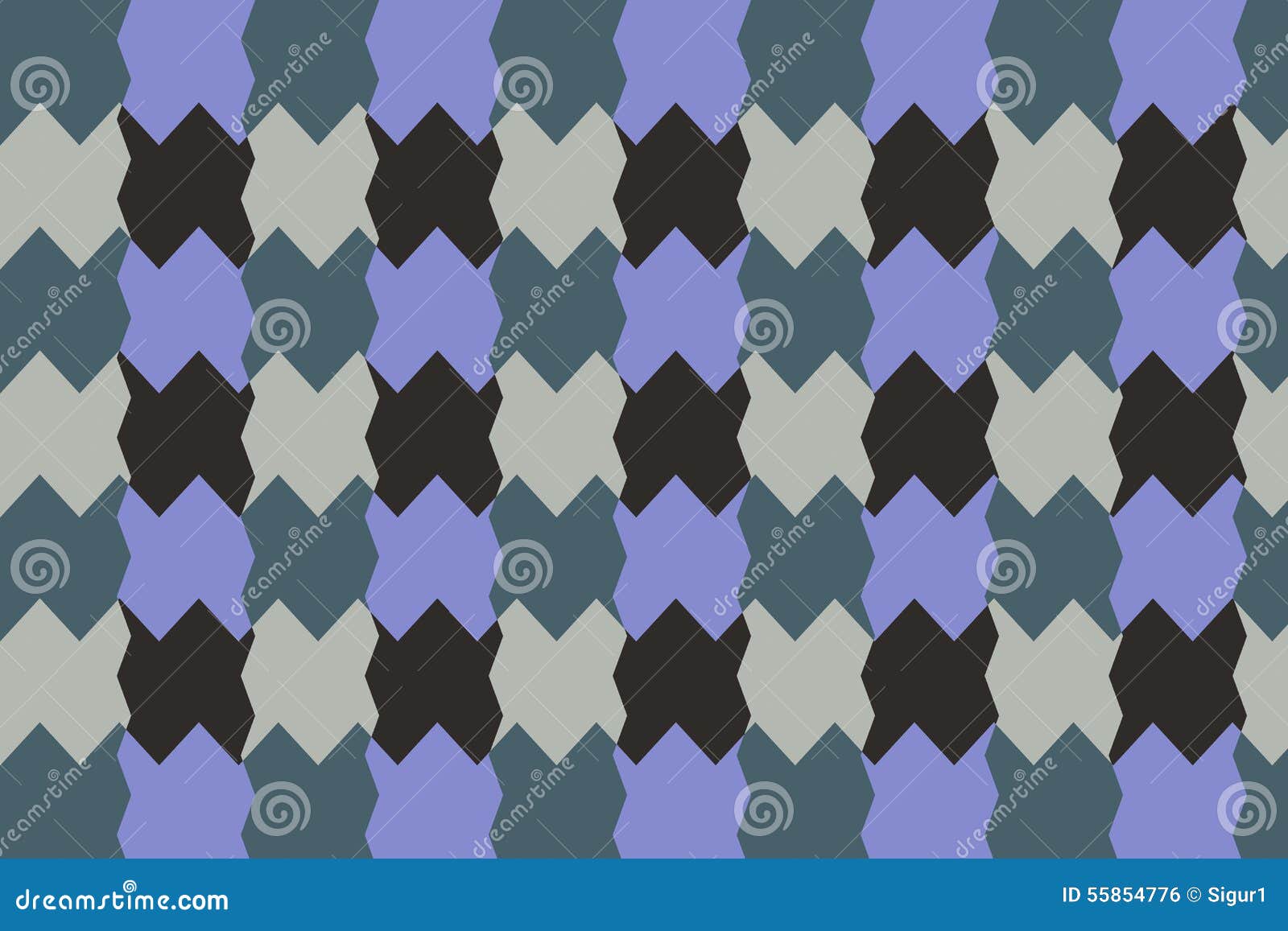 Design Geometric Pattern of Irregular Shapes Stock Illustration ...