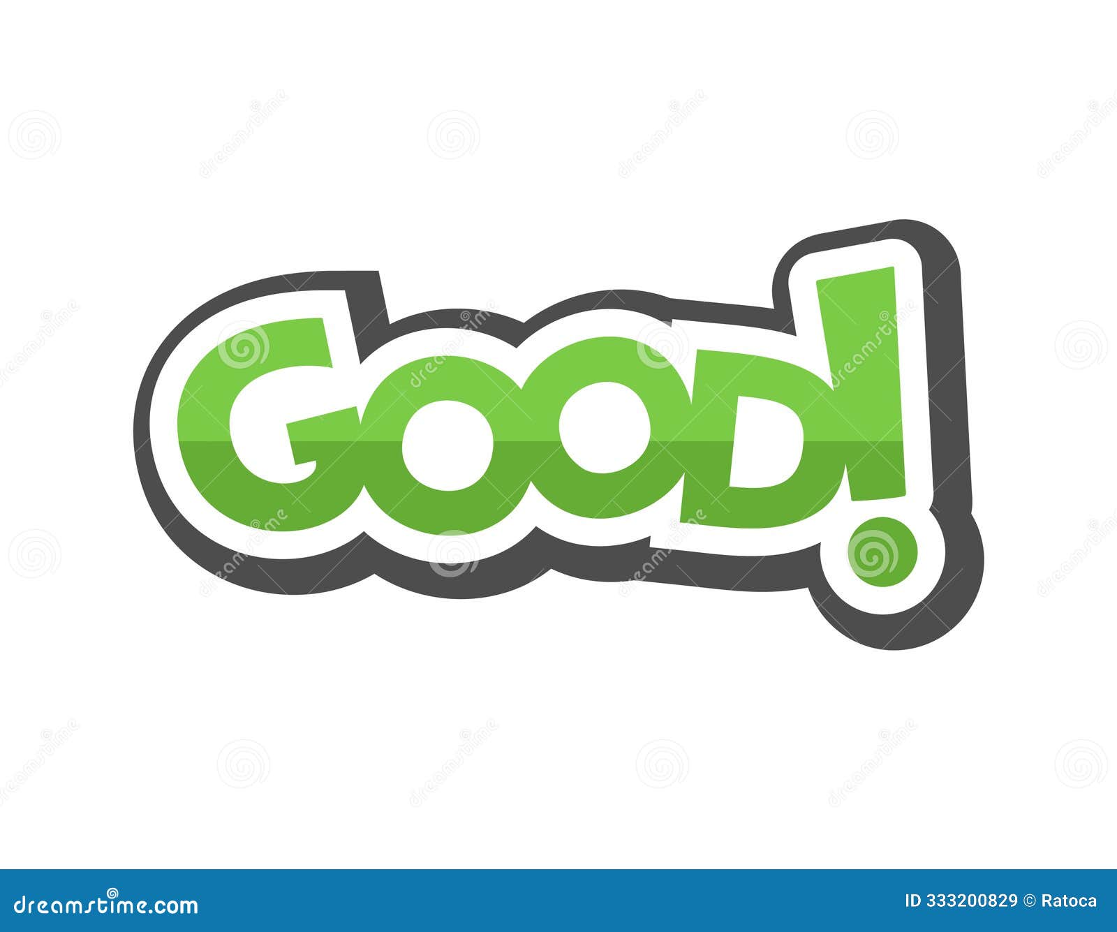 Design of good symbol stock illustration. Illustration of effect ...