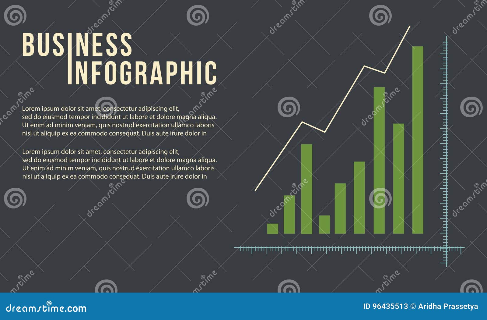 Design Graph Concept Business Infographic Stock Vector - Illustration ...