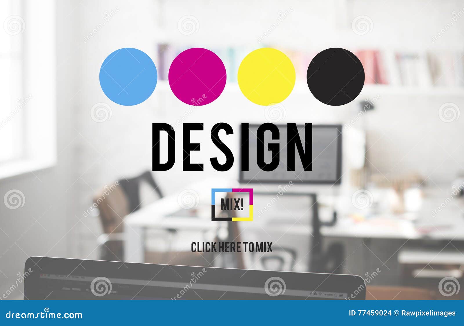 Design Graphic Creative Planning Purpose Draft Concept Stock Photo ...
