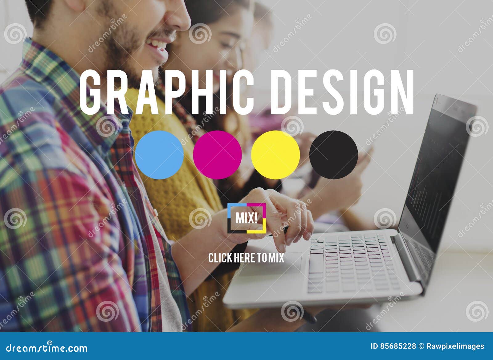 Design Graphic Creative Planning Purpose Draft Concept Stock Photo ...