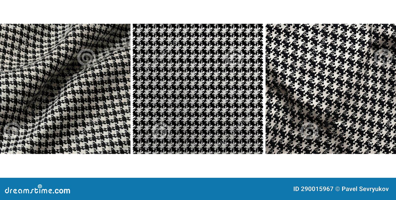Design Houndstooth Fabric Background Texture Stock Image - Image of ...