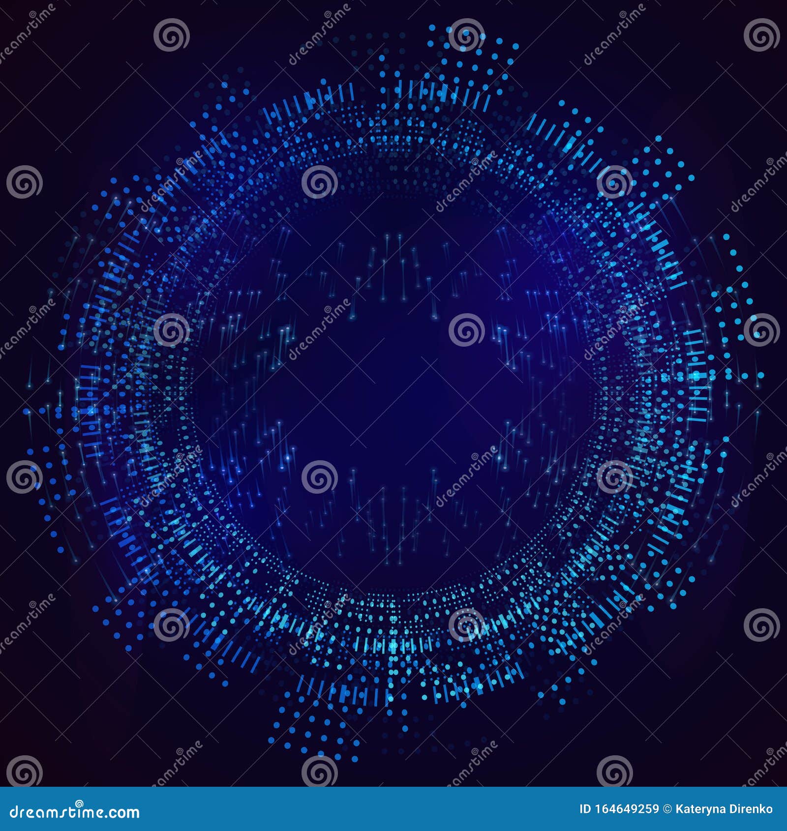 Design of HUD Menu User Interface. Futuristic Dashboard with Screen ...