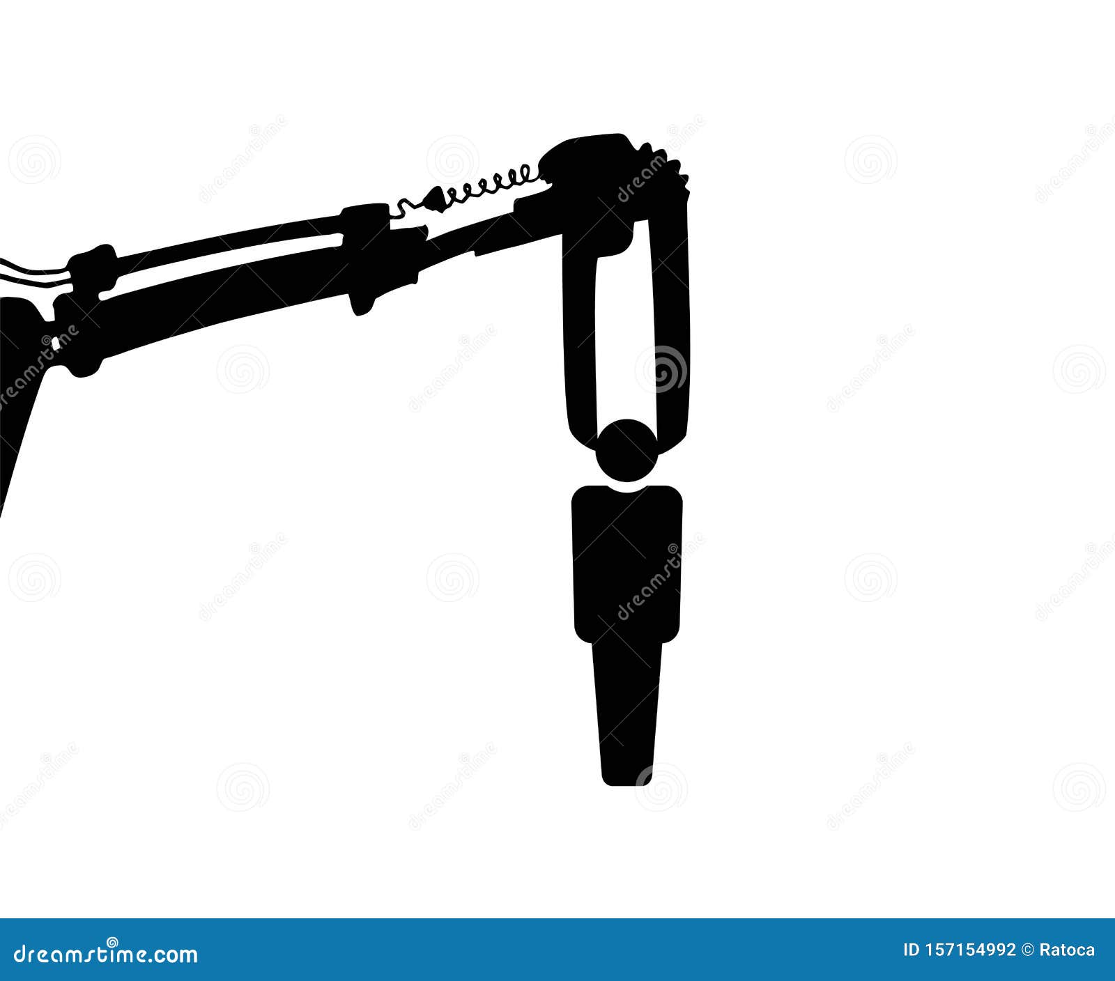 Design of Human Factory Illustration Stock Vector - Illustration of ...