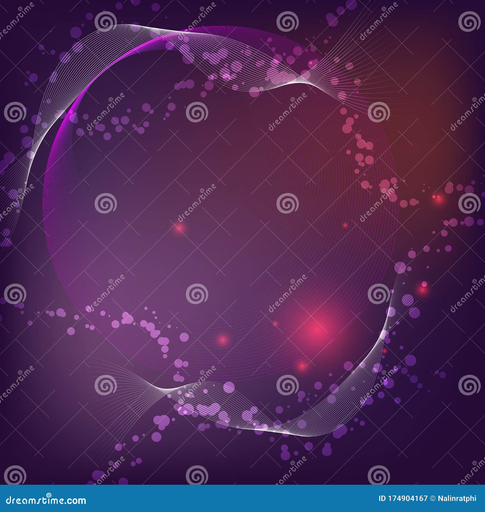 Design Idealistic Wave Abstract Background Stock Vector - Illustration ...