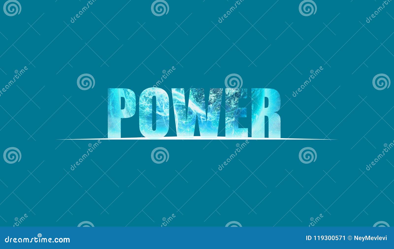 Blue Power for Dekstop Computer Background Stock Vector - Illustration ...
