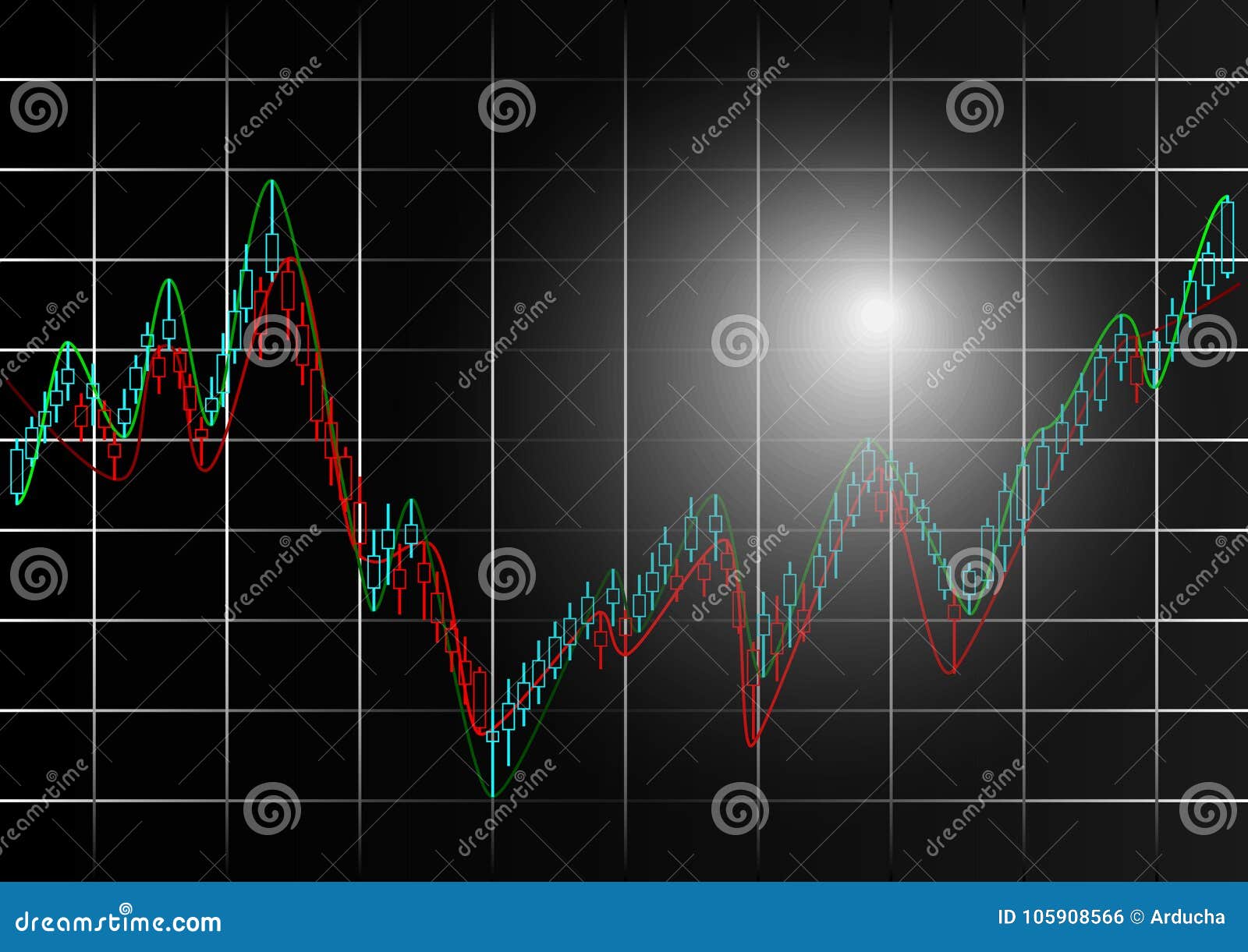 Infographic Chart of Trading Forex Illustration Stock Vector ...