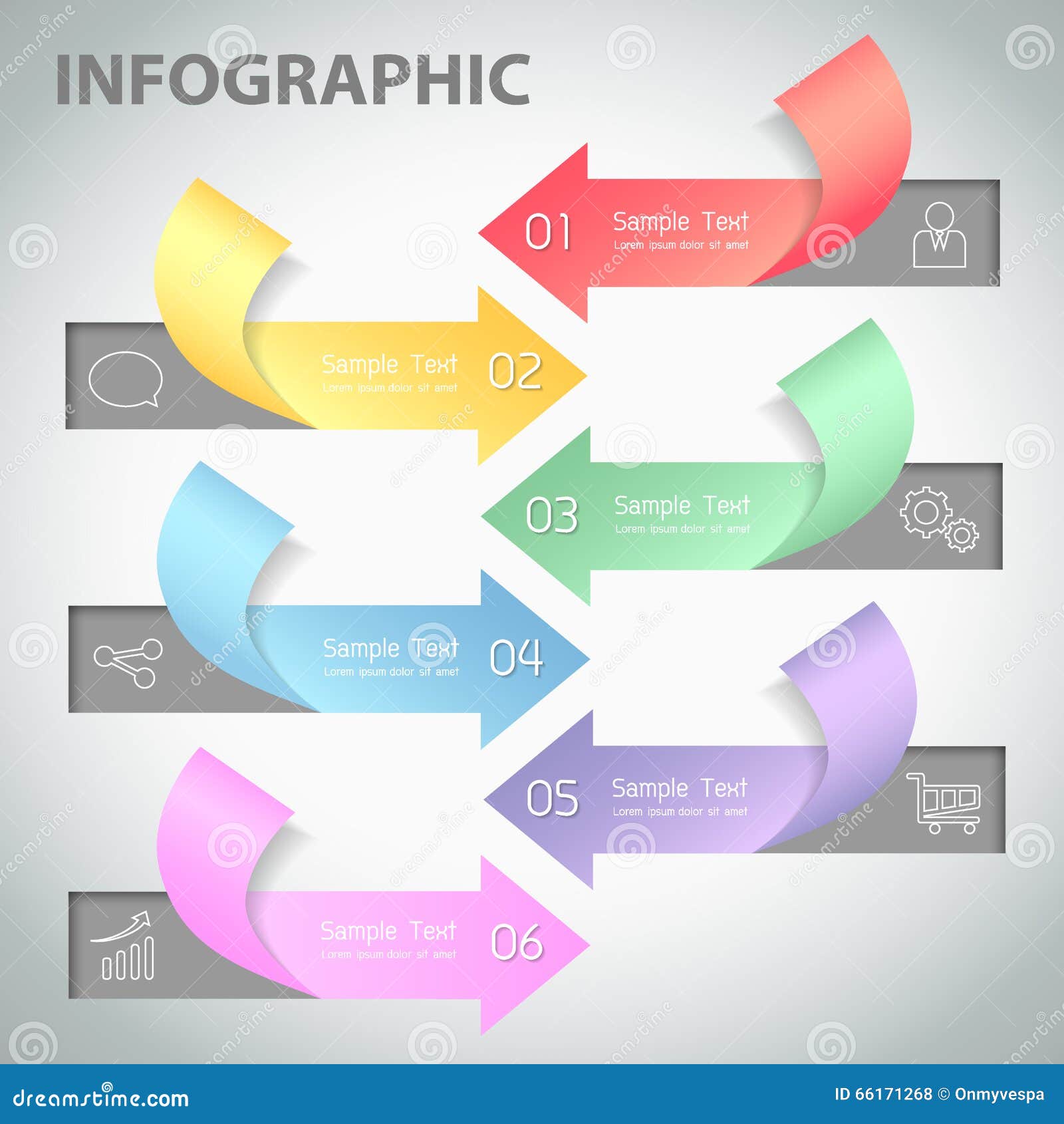 Design Infographic Template. Can Be Used for Workflow Layout Stock ...