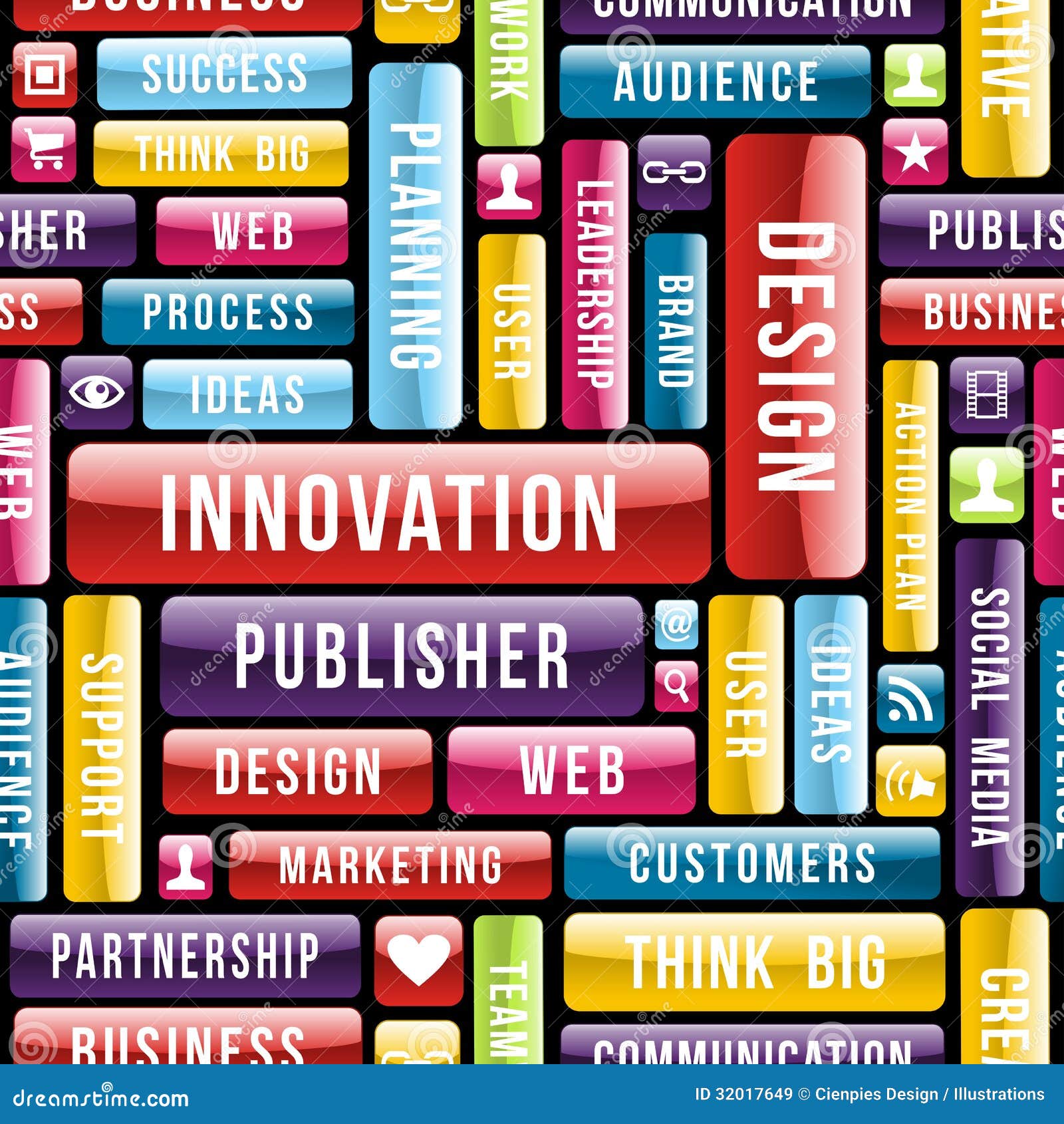 Design Innovation Concept Pattern Stock Vector - Illustration of design ...