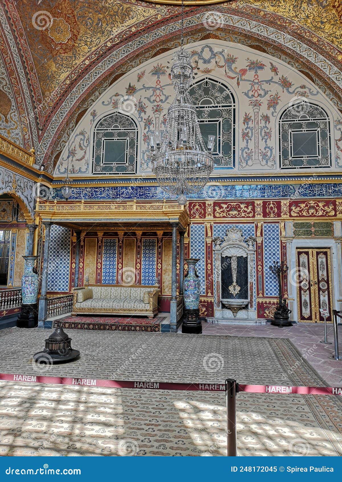 Design Inside Palace Topkapi Editorial Image - Image of topkapi, design ...