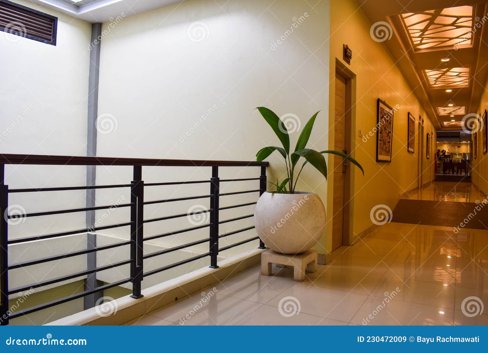 Design interior of aisle stock image. Image of lighting - 230472009