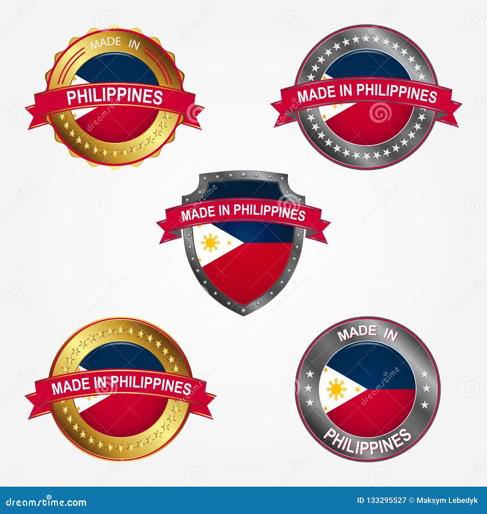 Design Label of Made in Philippines. Vector Illustration Stock ...
