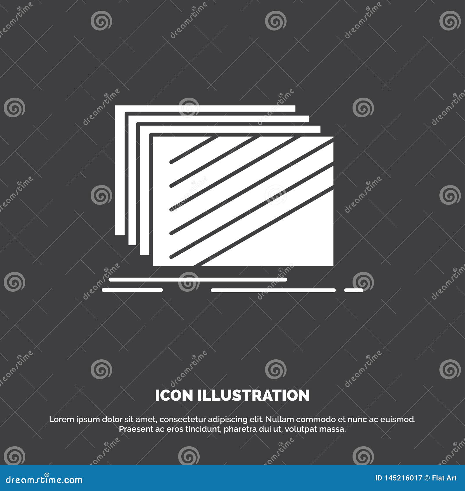 Design, Layer, Layout, Texture, Textures Icon. Glyph Vector Symbol for UI and UX, Website or ...