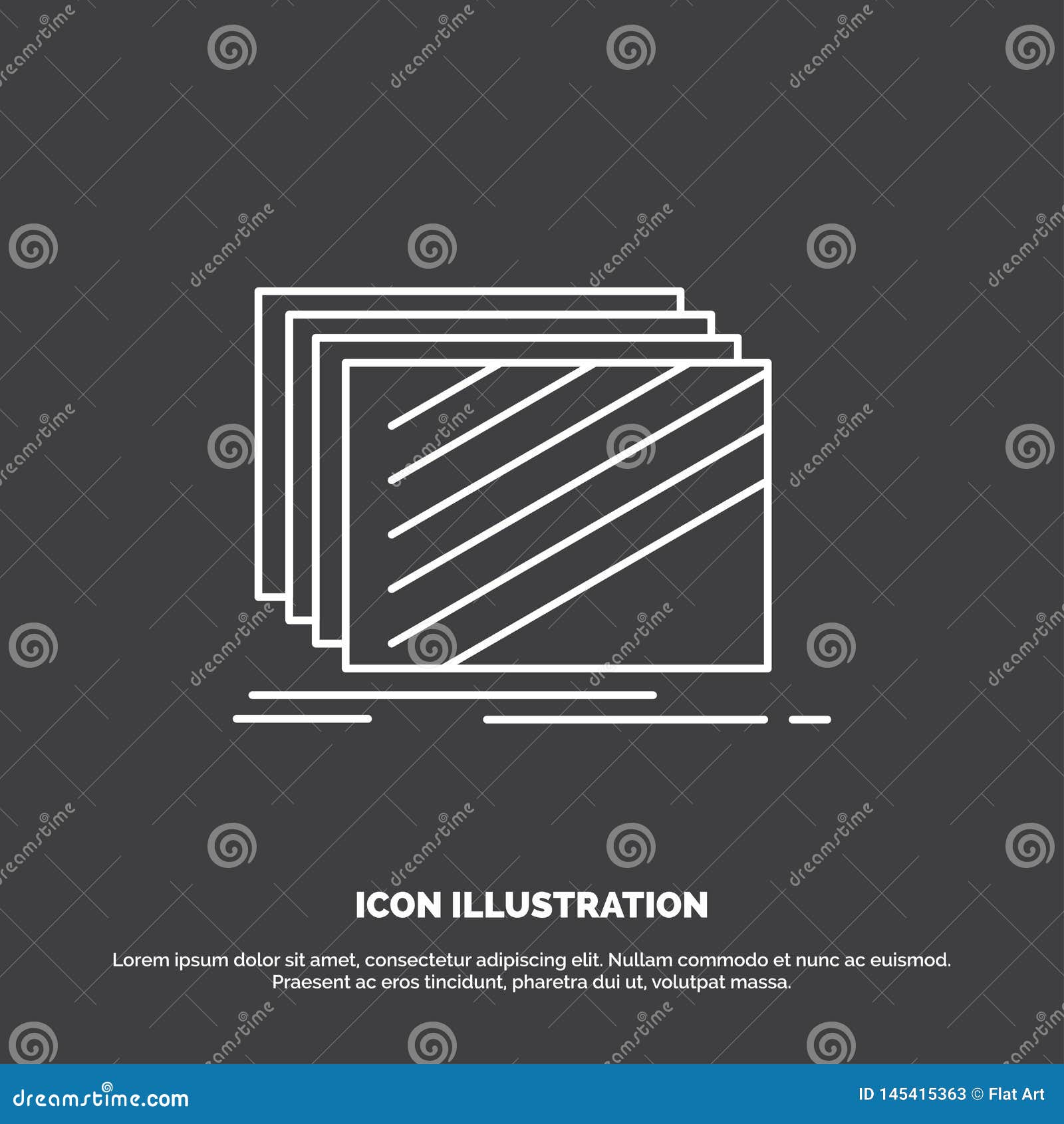 Design, Layer, Layout, Texture, Textures Icon. Line Vector Symbol for UI and UX, Website or ...