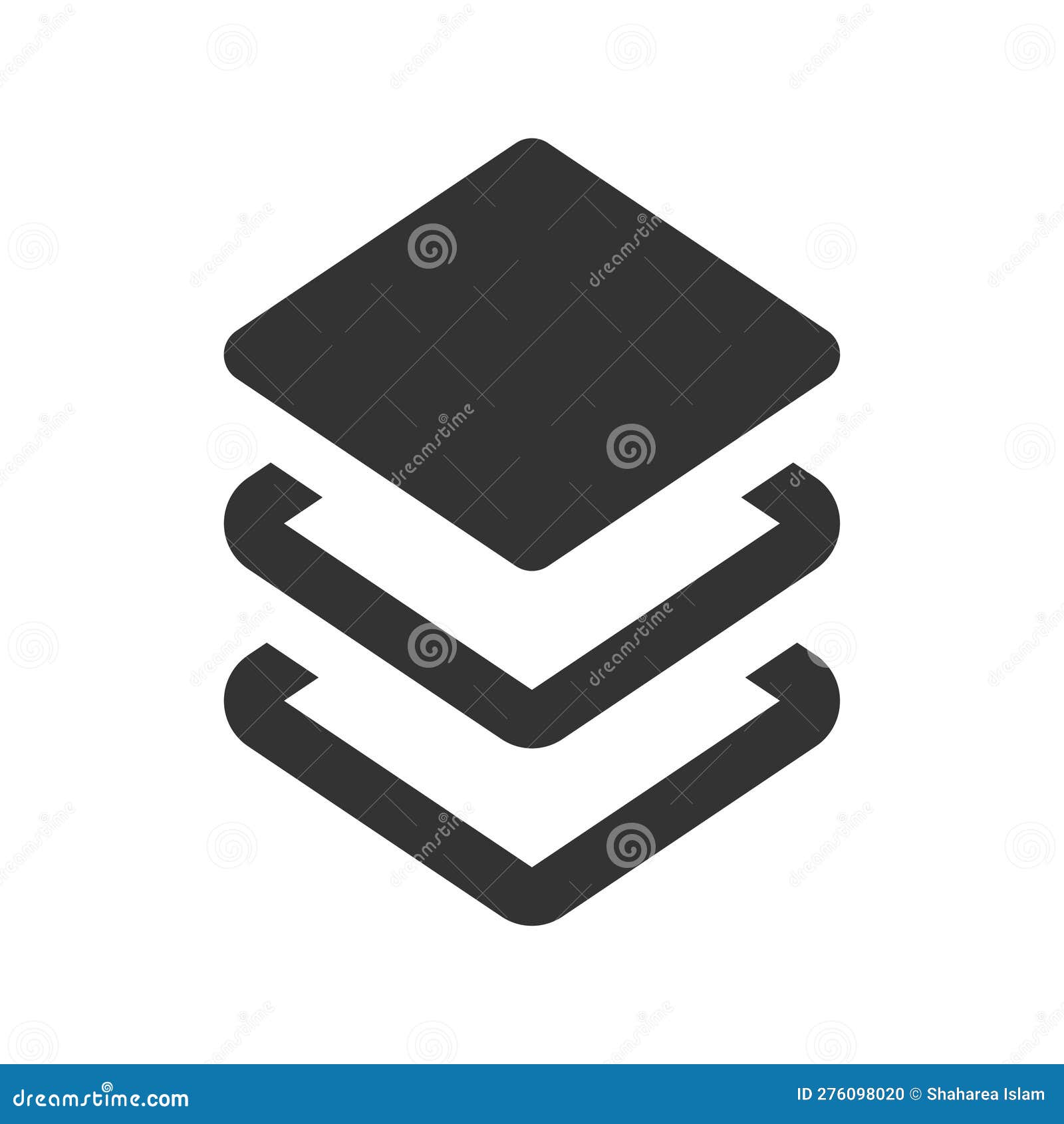 Design layers icon stock vector. Illustration of vector - 276098020
