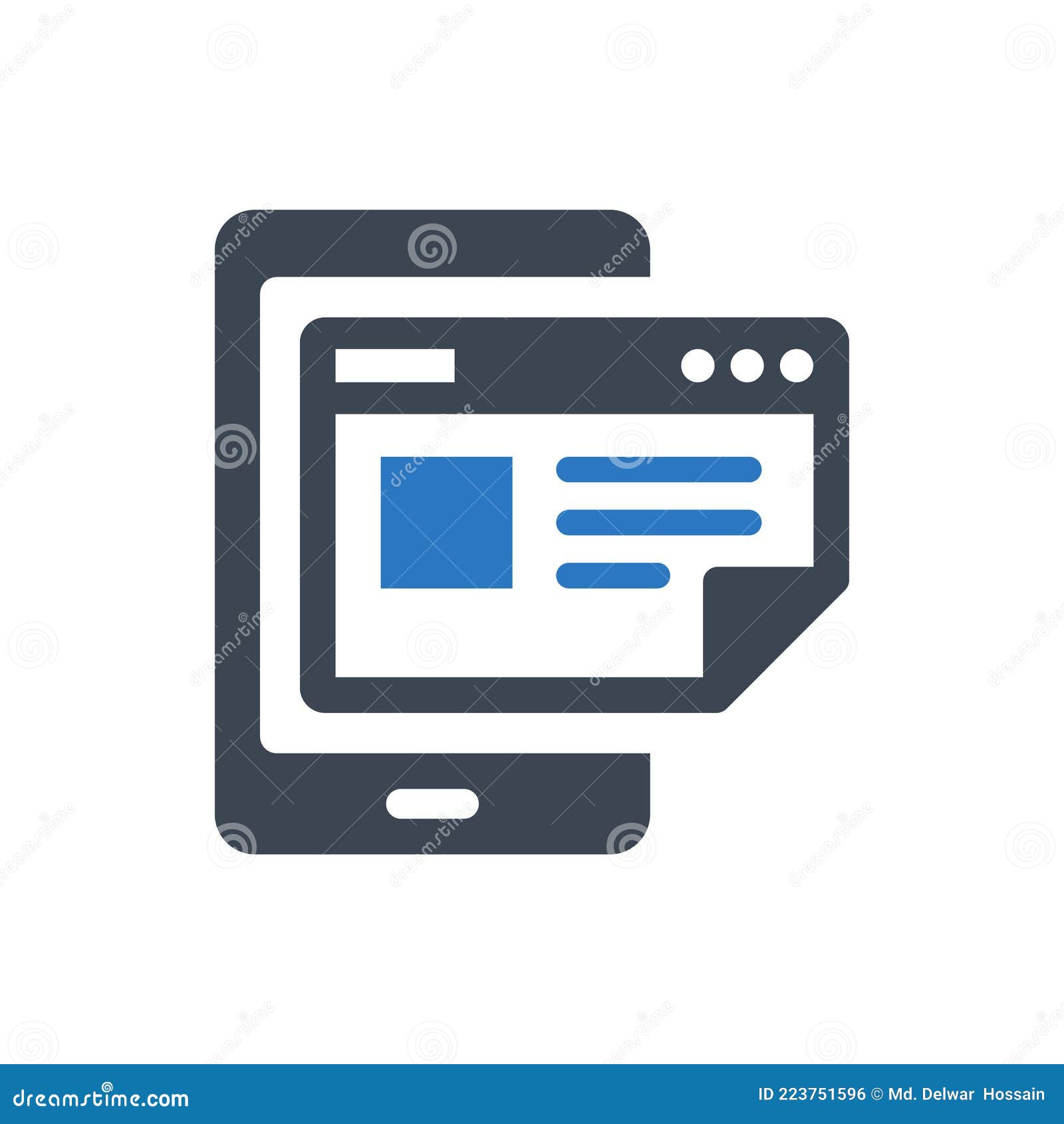 Design layout icon stock vector. Illustration of icon - 223751596