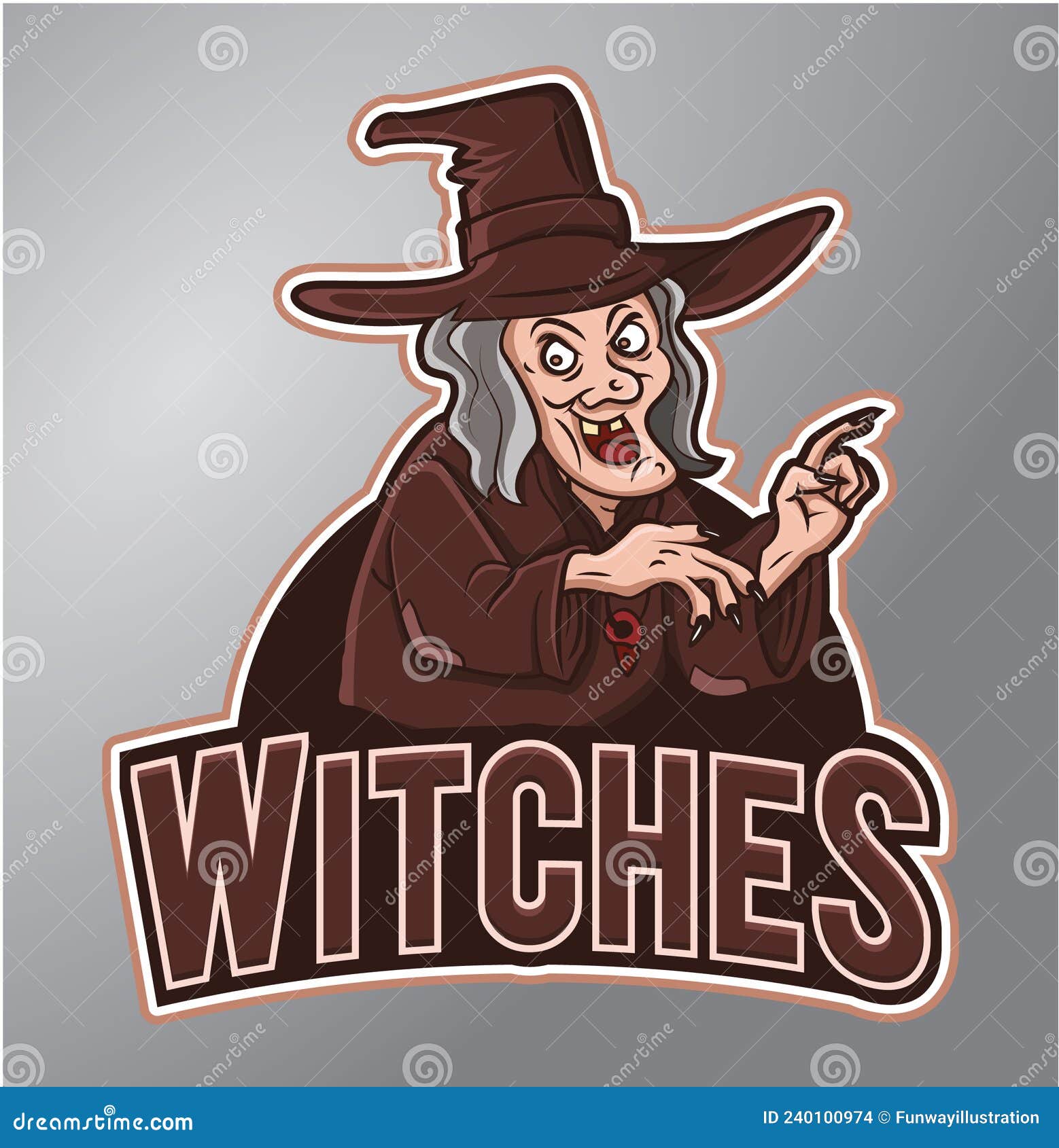 Design Logo Character Vector with Font Stock Vector - Illustration of ...