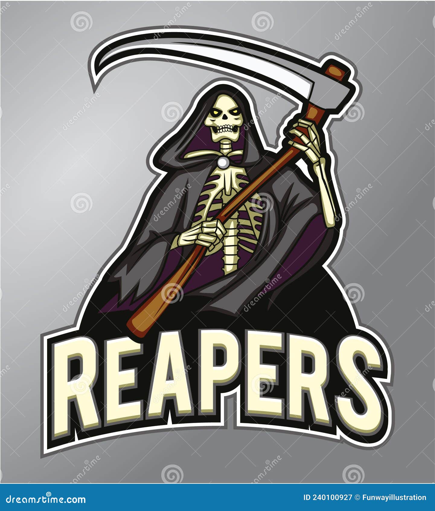 Design Logo Character Vector with Font Stock Illustration ...