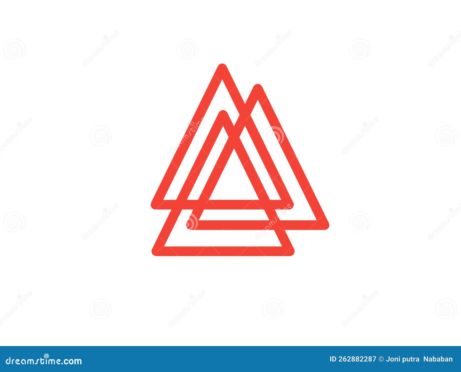 Design Logo Simple Art Logo Stock Illustration - Illustration of font ...