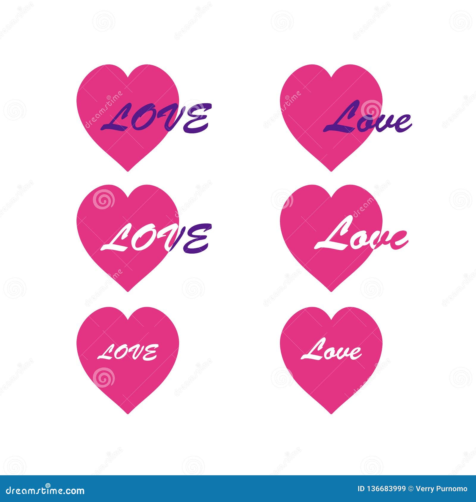 Love iconic design stock vector. Illustration of format - 136683999