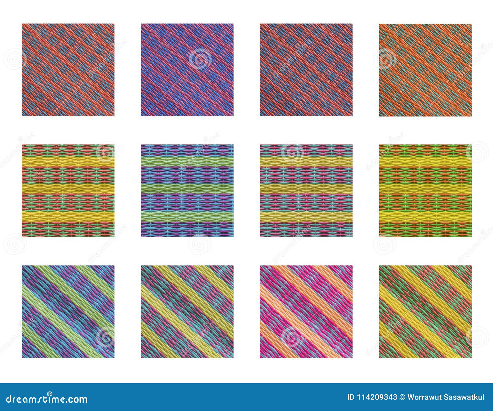 Colorful mats stock image. Image of craft, line, vintage - 114209343