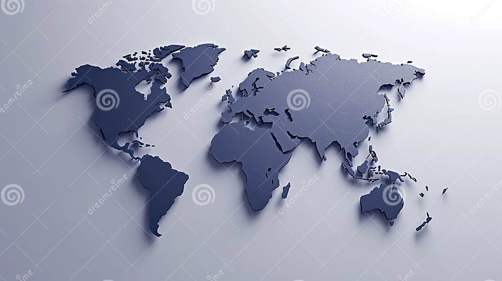 Design minimal world map stock photo. Image of poly - 309220132