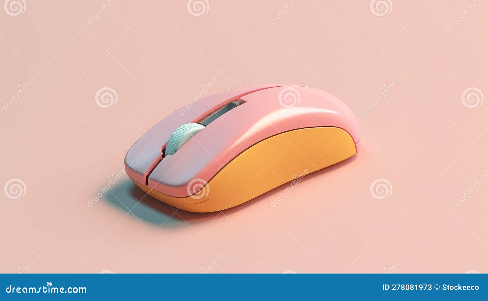 Design a Minimalist 1980s Computer Mouse Stock Illustration ...