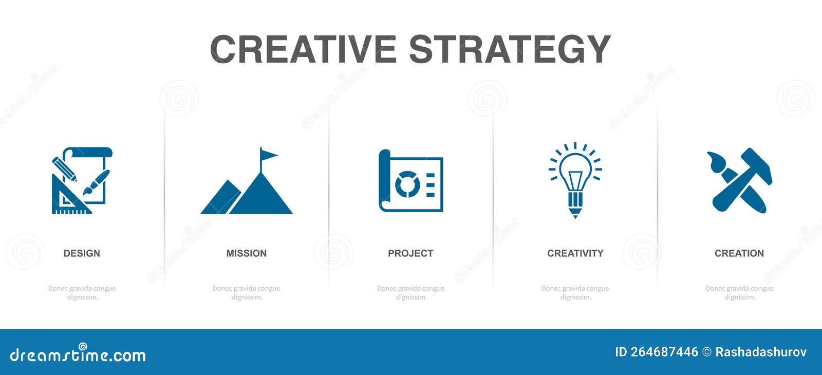 Design, Mission, Project, Creativity Stock Vector - Illustration of ...