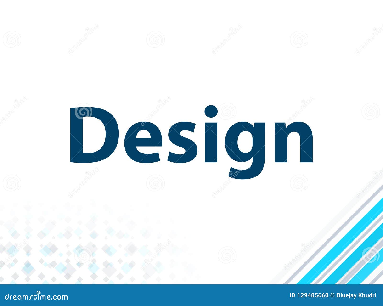 Design Modern Flat Design Blue Abstract Background Stock Illustration ...