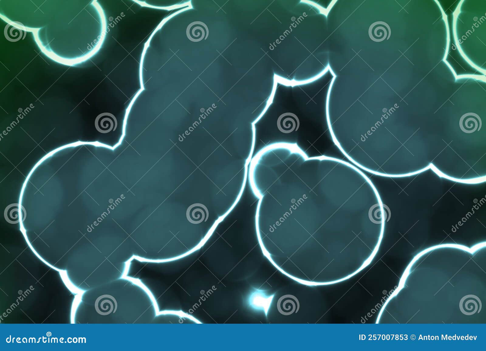 Design Modern Light Blue a Lot Bio Primitive Organisms Computer ...