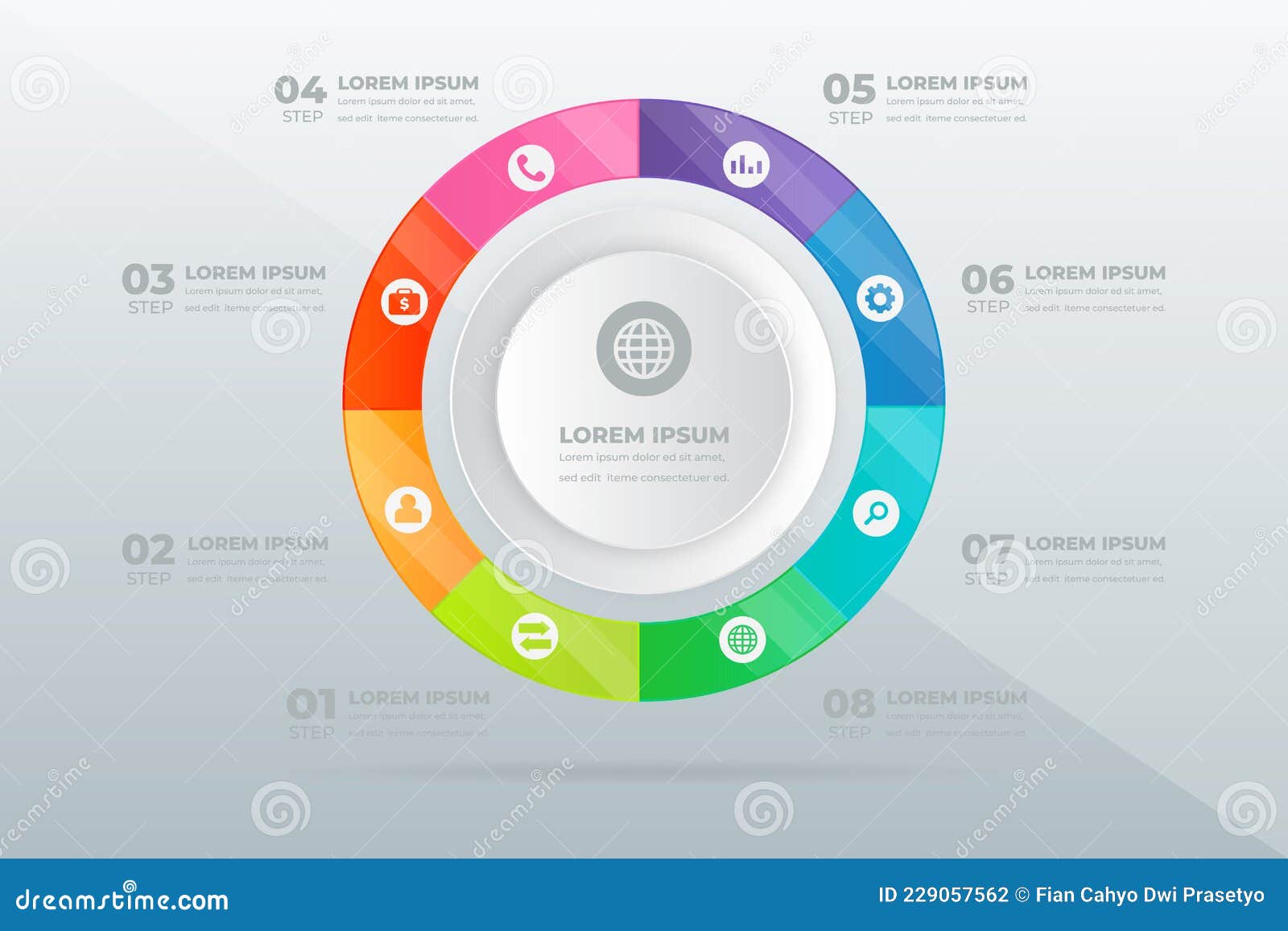 Design Modern Professional Steps Stock Vector - Illustration of layout ...