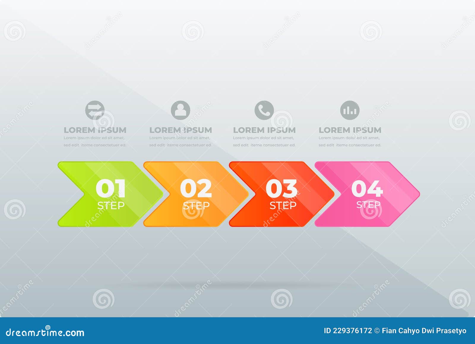 Design Modern Professional Steps Stock Vector - Illustration of diagram ...