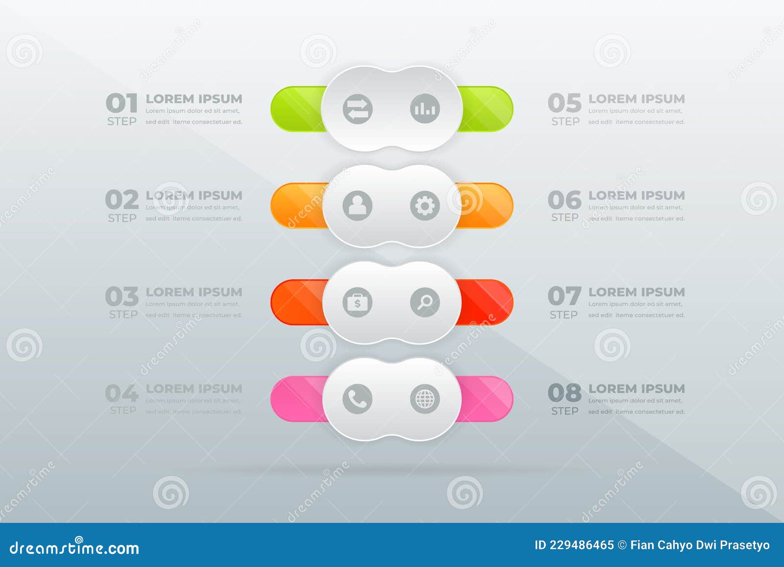 Design Modern Professional Steps Stock Vector - Illustration of arrow ...