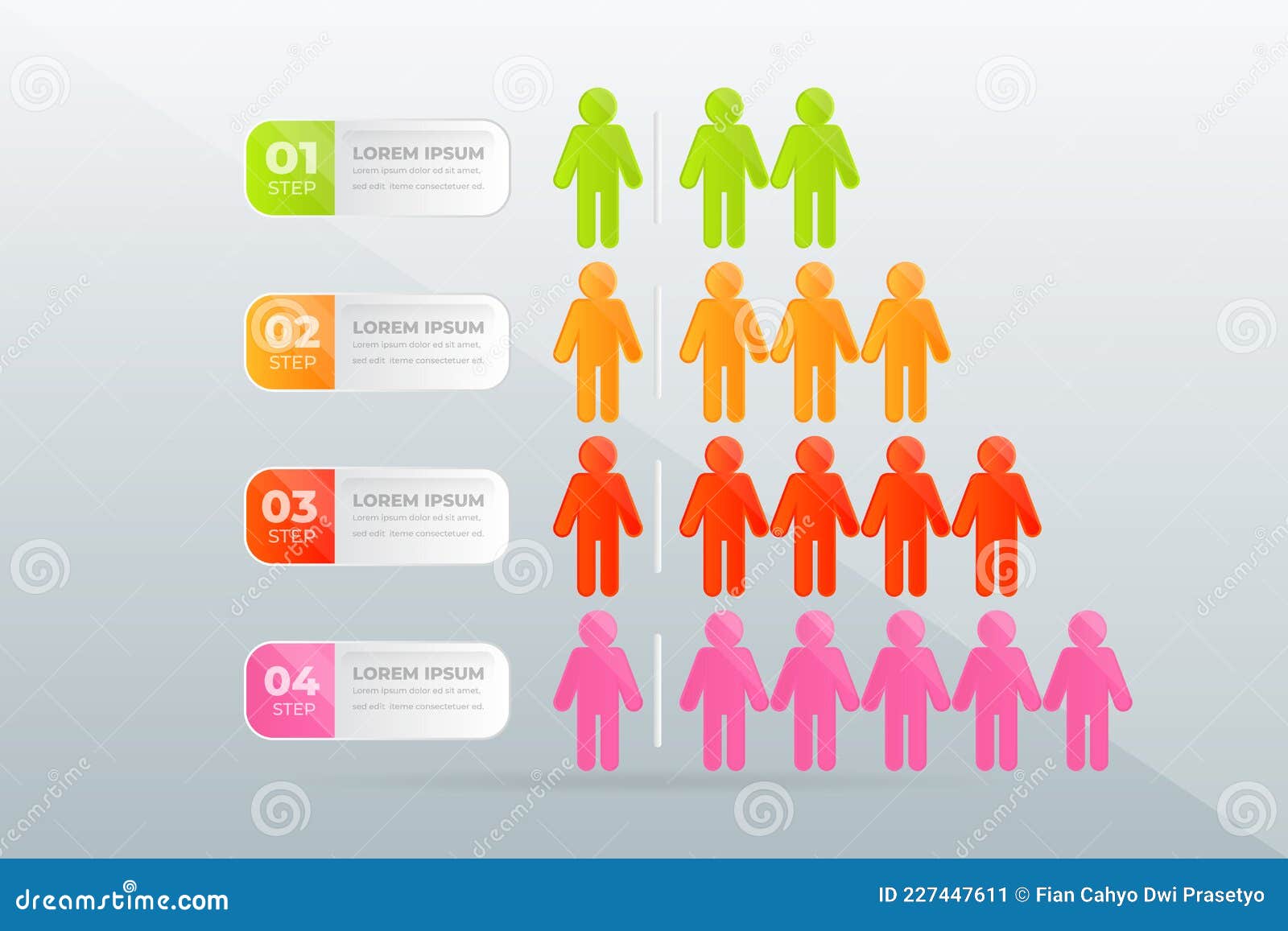 Design Modern Professional Steps Infographic Stock Vector ...