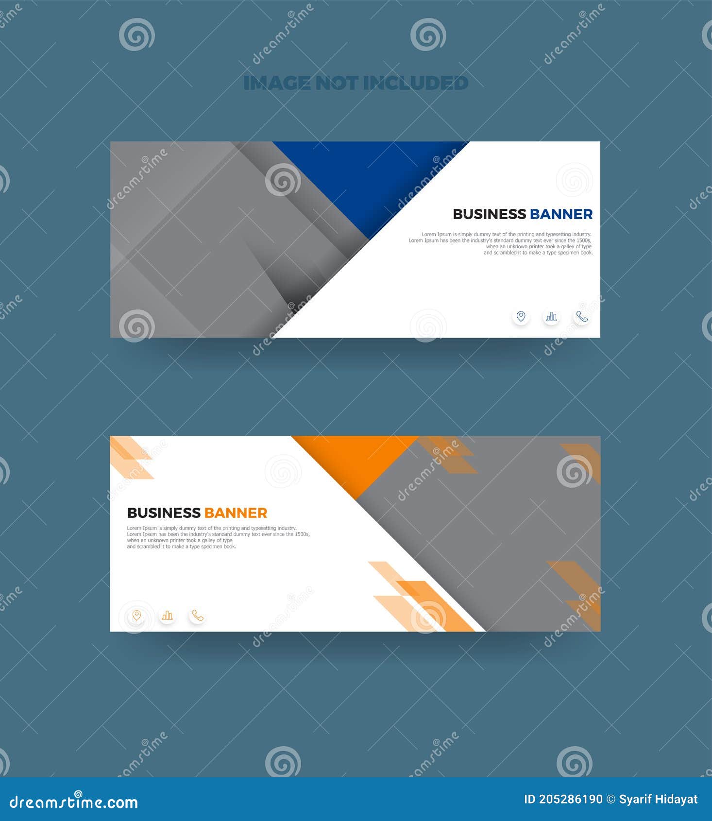 Design Moderno De Banner Simples Ilustração do Vetor - Ilustração de ...