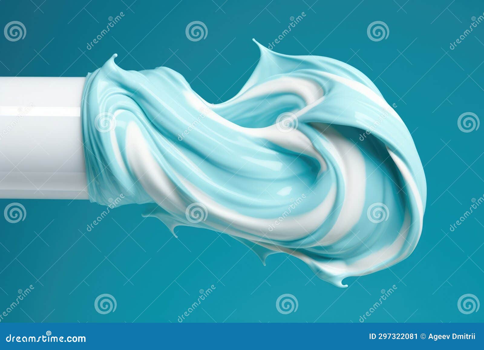 Wave Liquid Light Blue White Background Creative Abstract Art Design ...