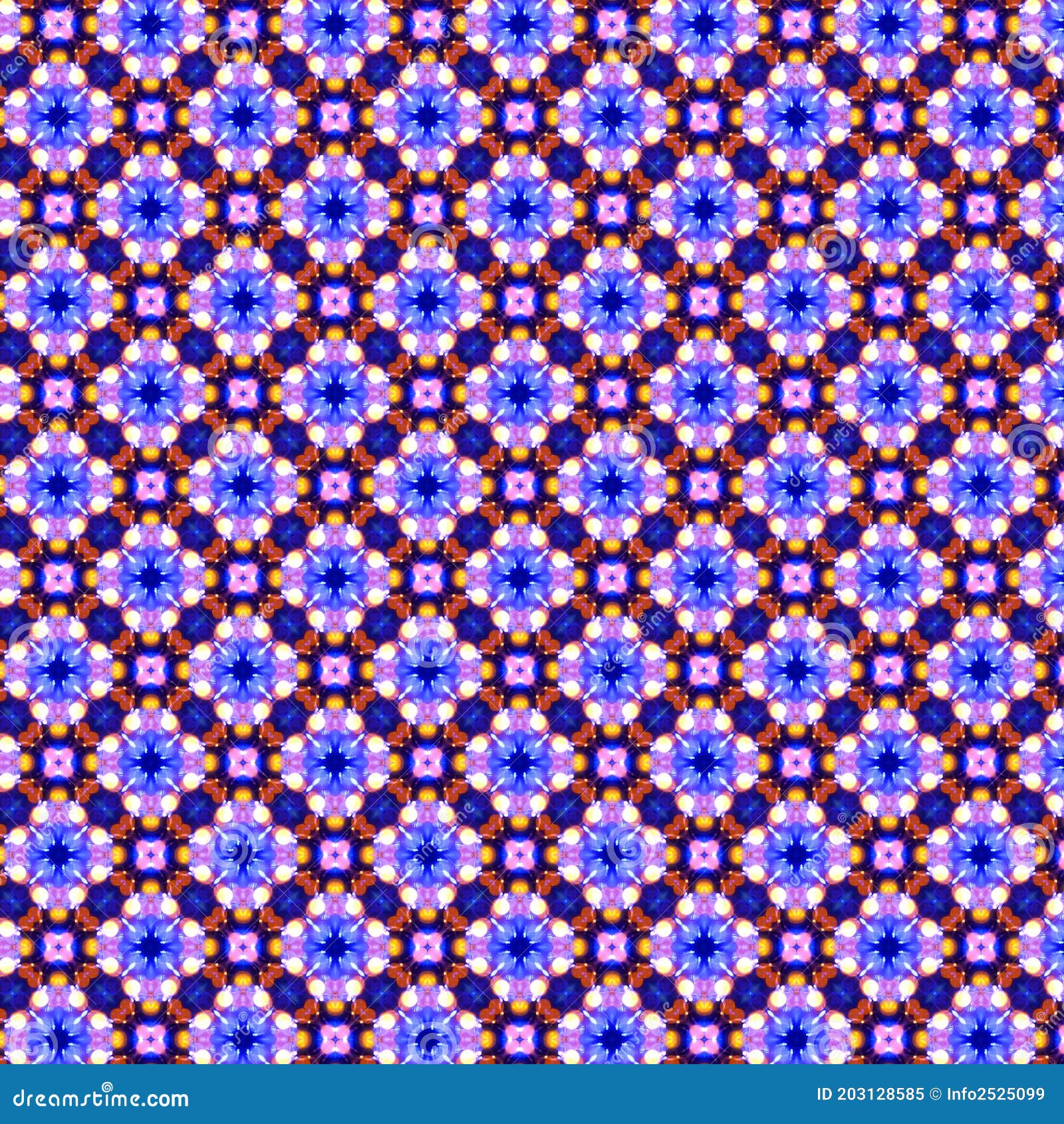 Design of Motive Pattern with Abstract Multi Colored Form Inside ...