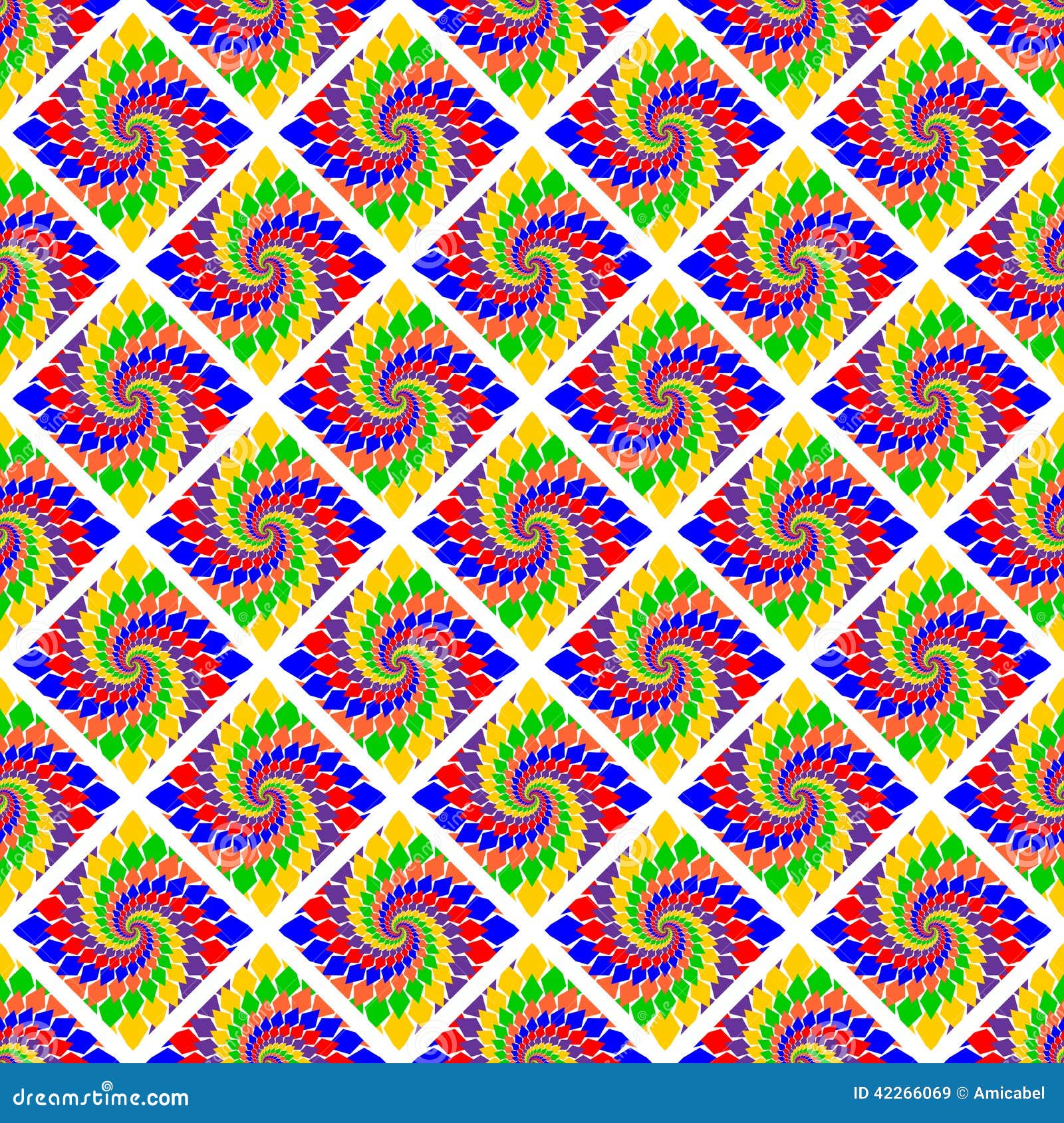 Design Multicolor Abstract Geometric Pattern Stock Vector ...