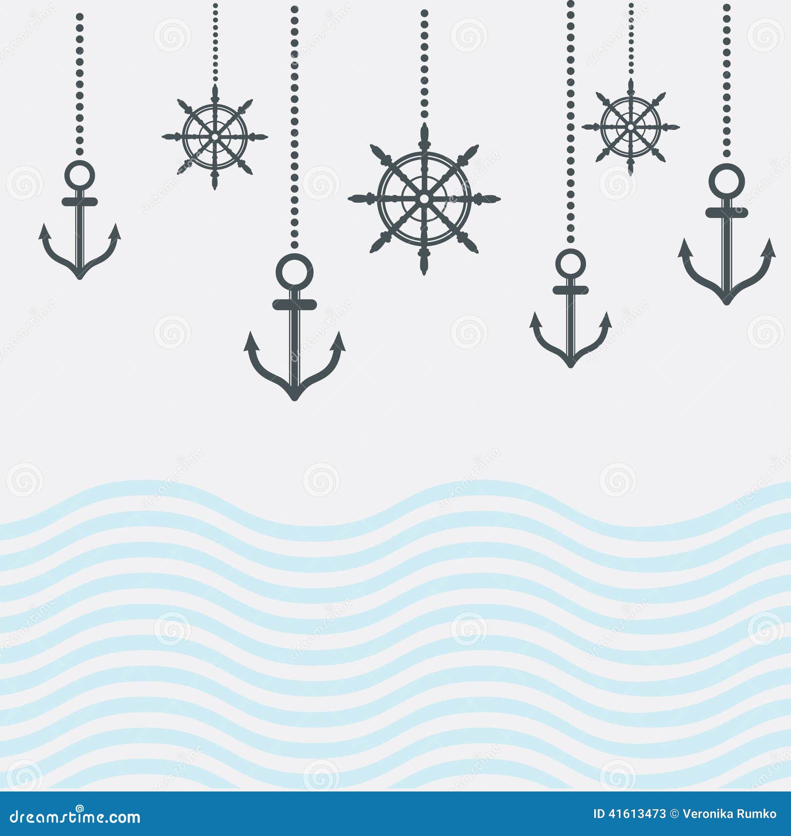 Design Nautical Template stock illustration. Illustration of faded ...