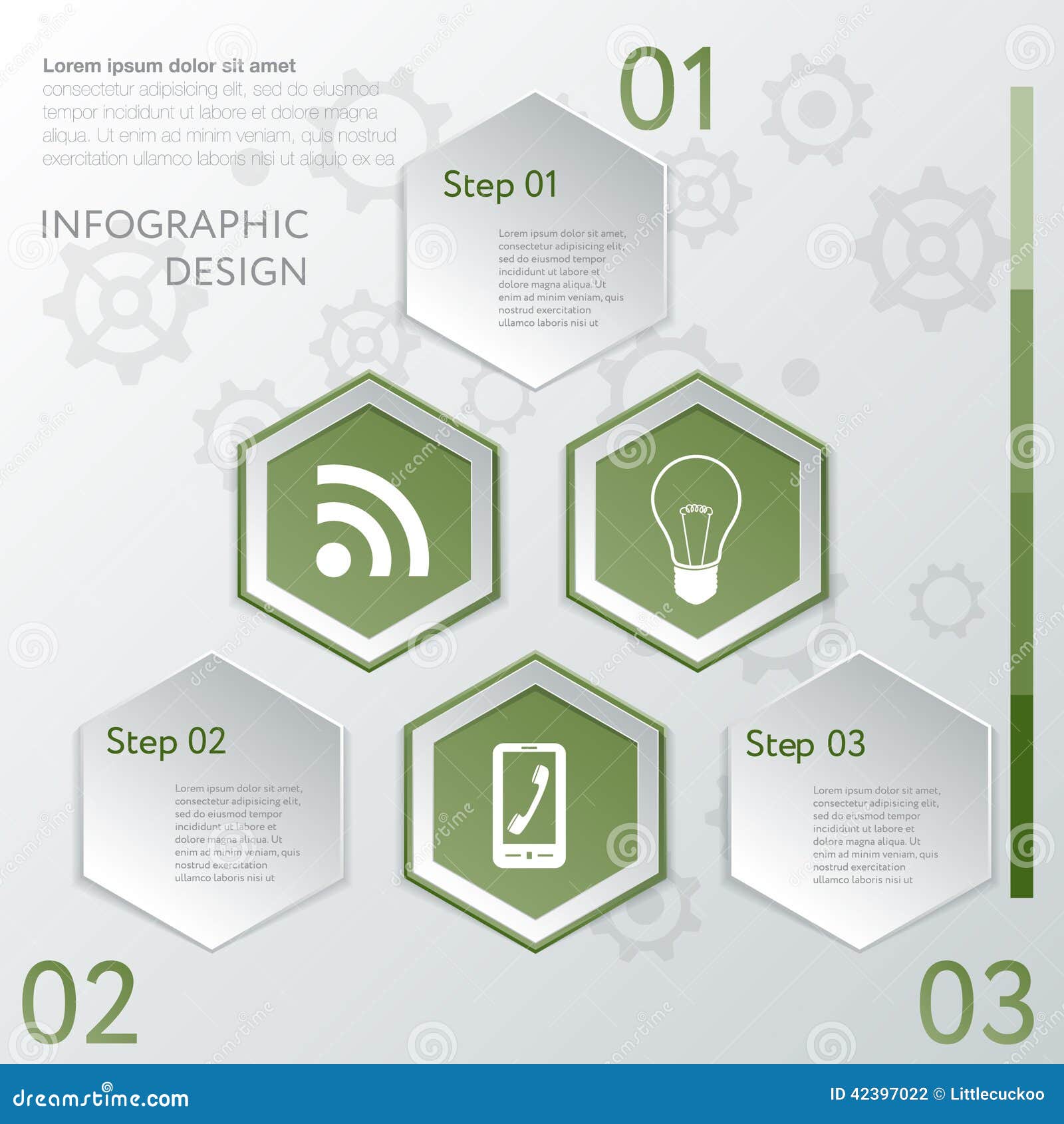 Design Number Banners Template Graphic or Website Layout Stock Vector ...