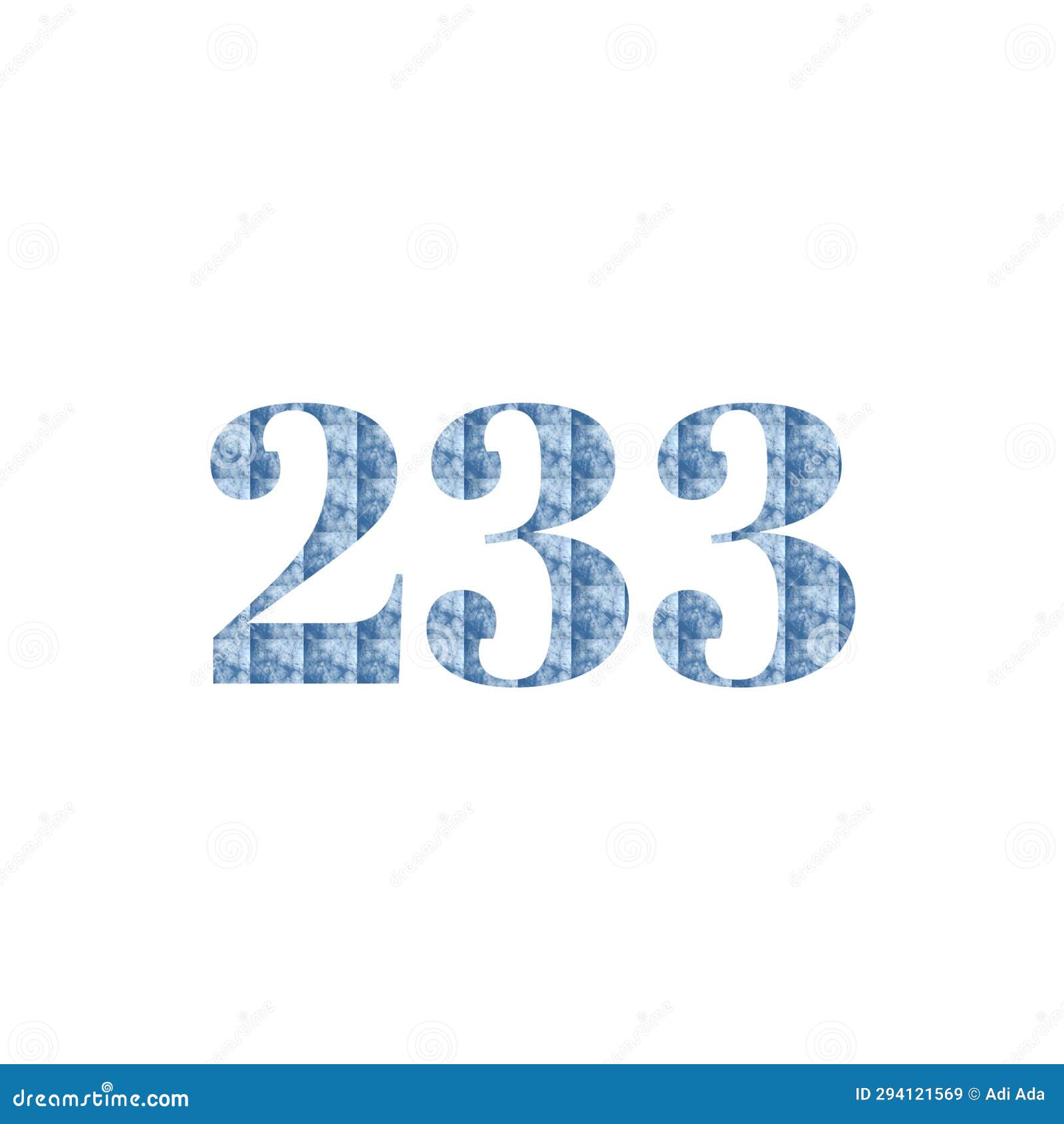 Design Number 233 on White Background Stock Illustration - Illustration ...