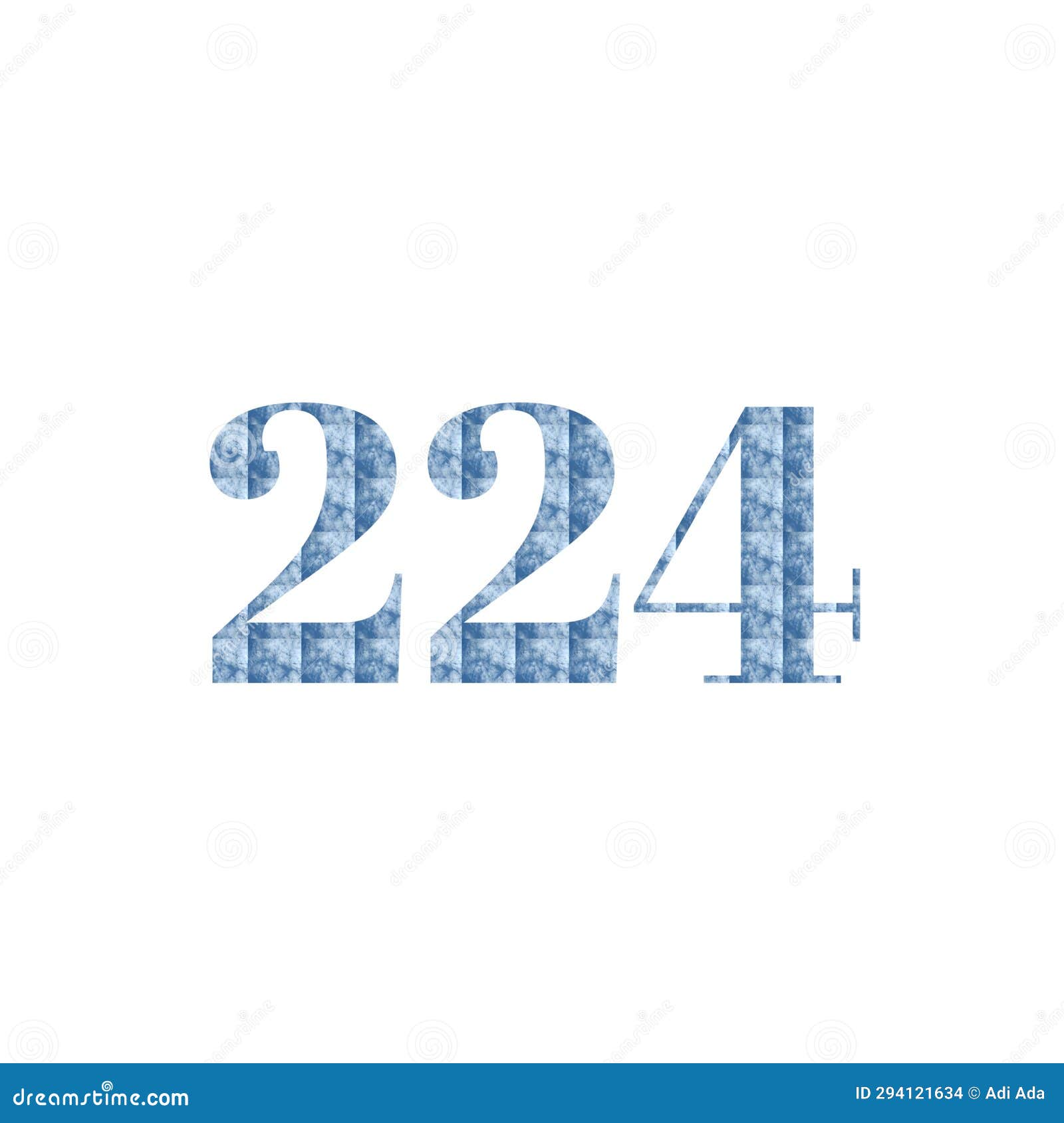 Design Number 224 on White Background Stock Illustration - Illustration ...