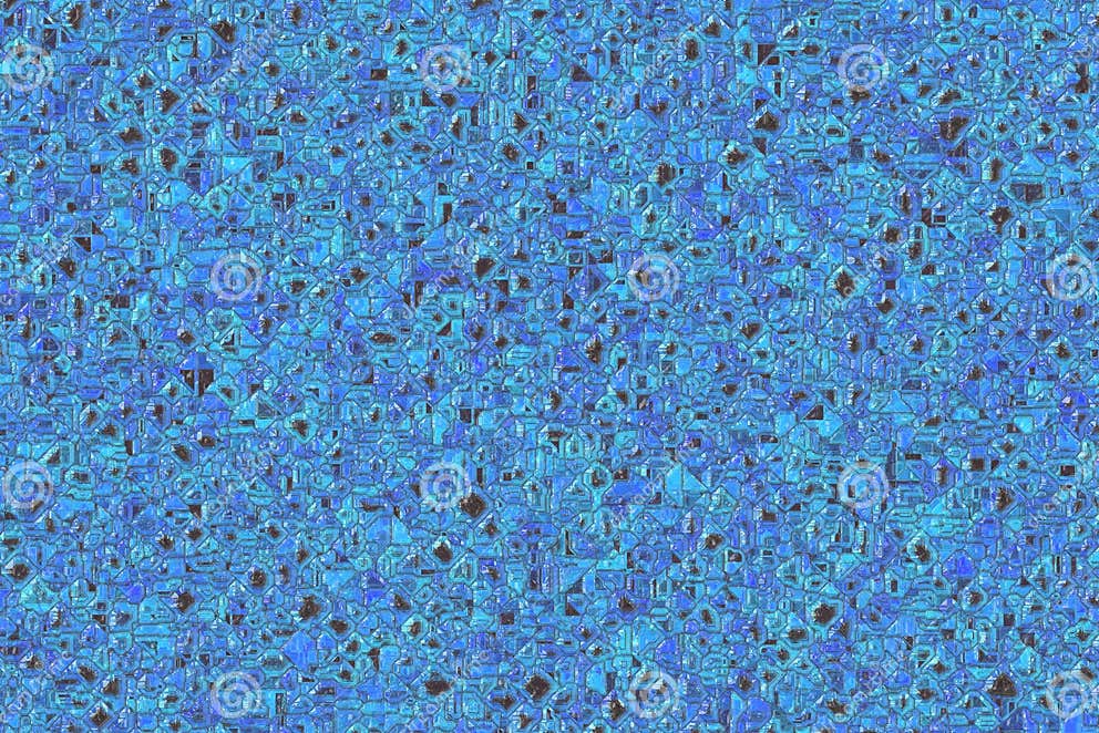 Cute Computer Crystals Pattern Cg Texture or Background Illustration ...