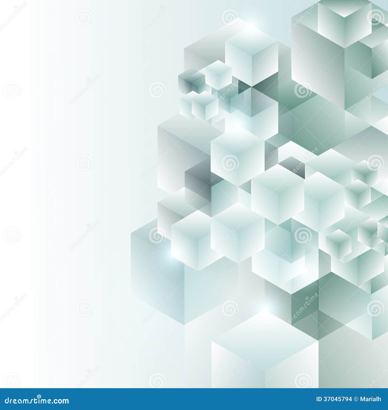 Design Overlapping Elements Concept Stock Vector - Illustration of ...